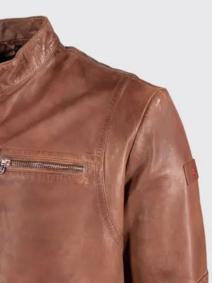 Peuterey Leather Jacket - Brown