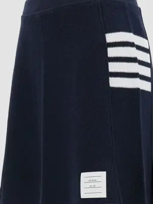 Thom Browne Cotton Mini Skirt
