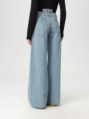 MAISON MARGIELA Mid-rise Flare Jeans In Cotton - Blue