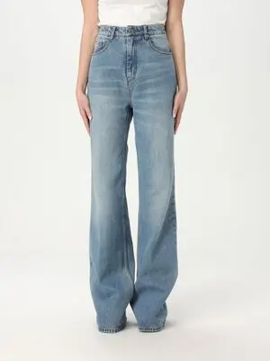 AMI Paris Wide Leg Jeans - Blue