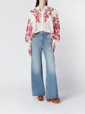 Etro Paisley Print Cotton Shirt
