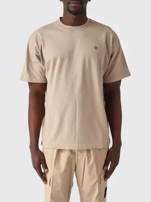 Stone Island T-shirt Men Colour Sand