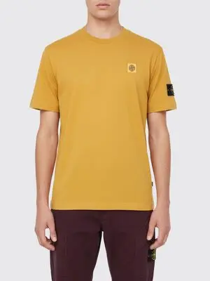 Stone Island T-shirt Men Colour Yellow