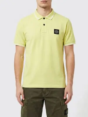 Stone Island Polo Shirt Men Colour Yellow