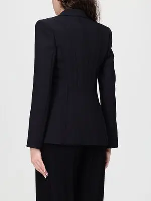 Elisabetta Franchi Slim Single-breasted Blazer - Black