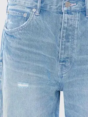 PURPLE BRAND Five-pocket Straight-fit Distressed Denim Jeans