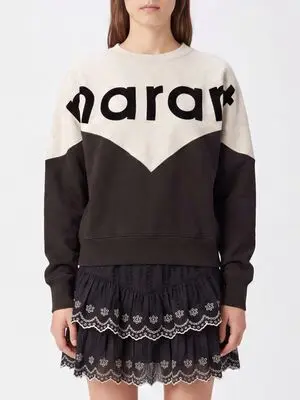 Isabel Marant Étoile Colourblocked Logo Sweatshirt - Black
