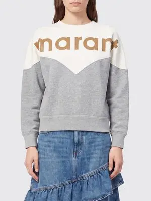 Isabel Marant Étoile Colourblocked Logo Sweatshirt - White
