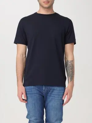 Peuterey Cotton Blend Basic T-shirt - Blue