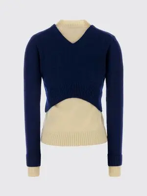 JIL SANDER Bi Virgin Wool Sweater - Navy