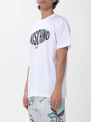 Moschino Cotton T-shirt With Logo - White