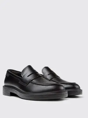 Camper Dean Leather Loafers - Black