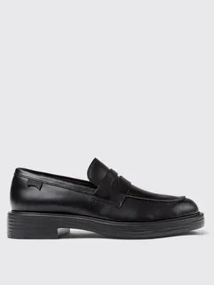 Camper Dean Leather Loafers - Black