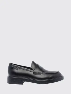 Camper Dean Leather Loafers - Black
