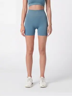 PLEIN SPORT Technical Stretch Fabric Shorts - Gnawed Blue