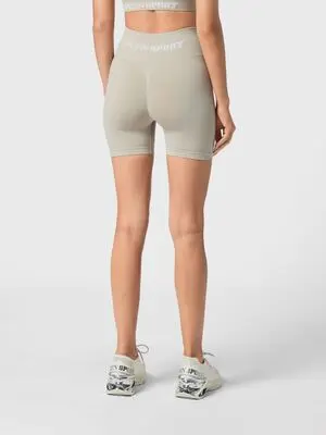 PLEIN SPORT Technical Stretch Fabric Shorts - Grey