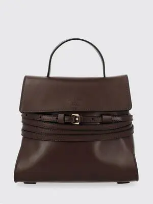 Moschino Tie Me Leather Bag - Brown