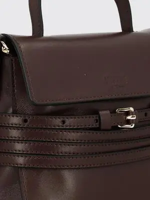 Moschino Tie Me Leather Bag - Brown