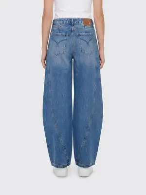 Patrizia Pepe Denim Baggy Trousers