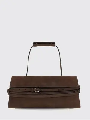 Moschino Tie Me Suede Bag - Brown