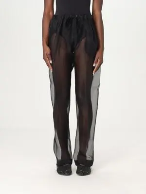 Khaite Sheer Trousers - Black