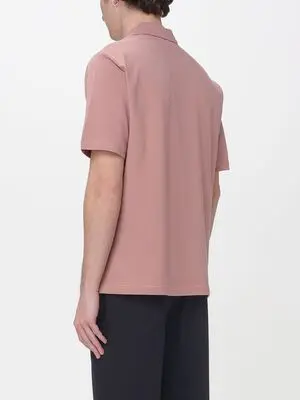 Eleventy Cotton Polo Shirt - Pink