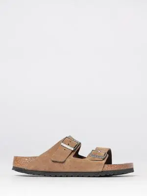 BIRKENSTOCK Arizona Suede Sandals - Brown