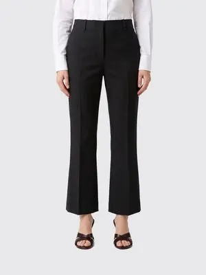 Dries Van Noten Cropped Wool And Silk Trousers - Black