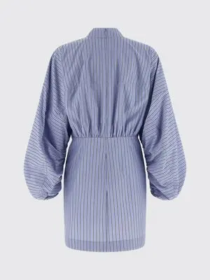 Zimmermann Striped Cotton Blend Chemisier Dress