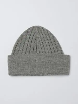 Emporio Armani Ribbed Beanie - Grey