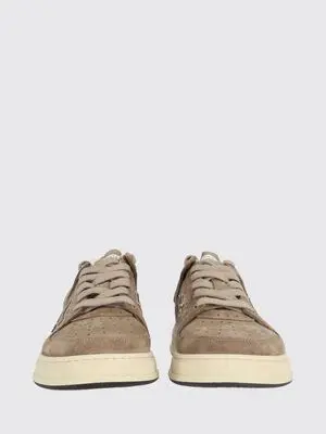 Premiata Quinn Leather Sneakers - Beige