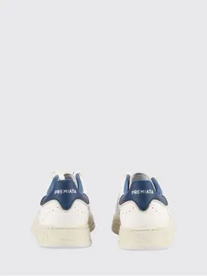 Premiata Quinn Leather Sneakers - Bianco 3