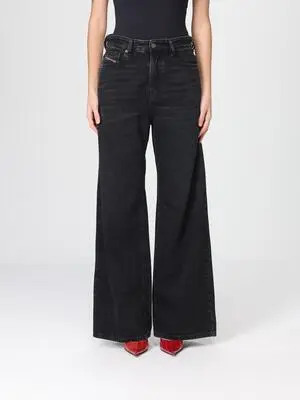 DIESEL® Wide-leg Jeans - Black