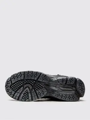 NEW BALANCE 2002 Sneakers In Suede And Mesh - Black