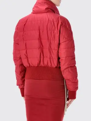RICK OWENS + MONCLER Quilted Down Jacket - Red