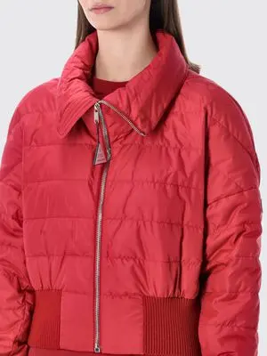 RICK OWENS + MONCLER Quilted Down Jacket - Red