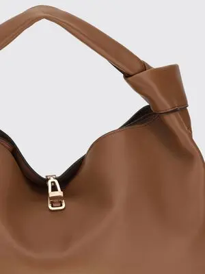 Gabriela Hearst Small Lambskin Leather Handbag - Brown