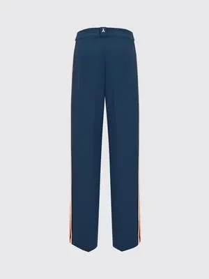 Patrizia Pepe Cotton Blend Tailored Trousers - Blue