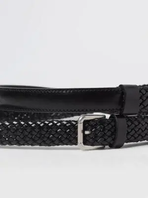 Dolce & Gabbana Braided Leather Belt