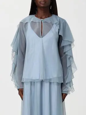 FORTE_FORTE Crêpe Blouse - Beige