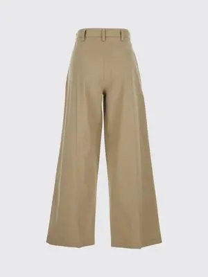 TELA Stretch Cotton Wide-leg Trousers With Belt Loops