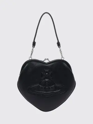 VIVIENNE WESTWOOD Belle Heart Frame Bag - Black