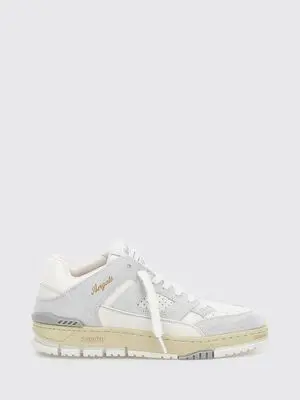 Axel Arigato Axel Arigato Area Lo Fluffy Leather And Suede Sneakers Grey