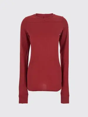 RICK OWENS + MONCLER Girder Long Sleeve T-shirt - Red