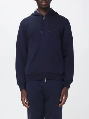 Brunello Cucinelli Zip-up Hoodie - Blue