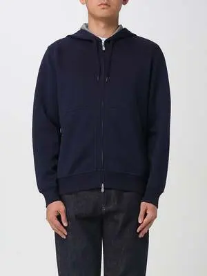 Brunello Cucinelli Zip-up Hoodie - Blue