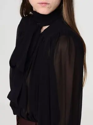 Elisabetta Franchi Silk Bodysuit Blouse