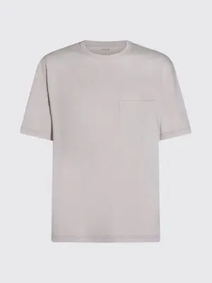 LEMAIRE Cotton And Linen T-shirt - Pearl