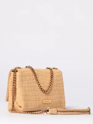 Marc Jacobs The Dual Crocodile Print Suede Bag