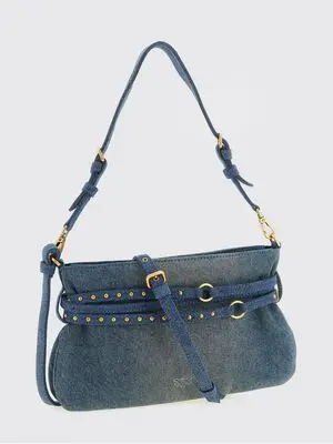 Pinko Belt Bag Mini Denim Shoulder Bag